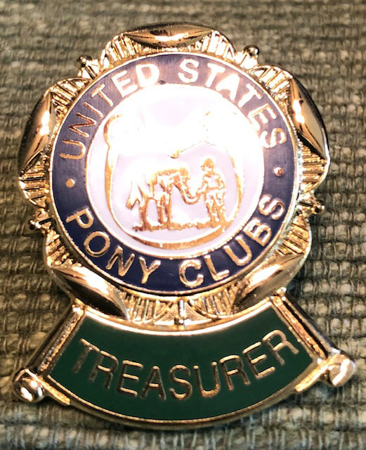 Pin- Treasurer – Shop Pony Club